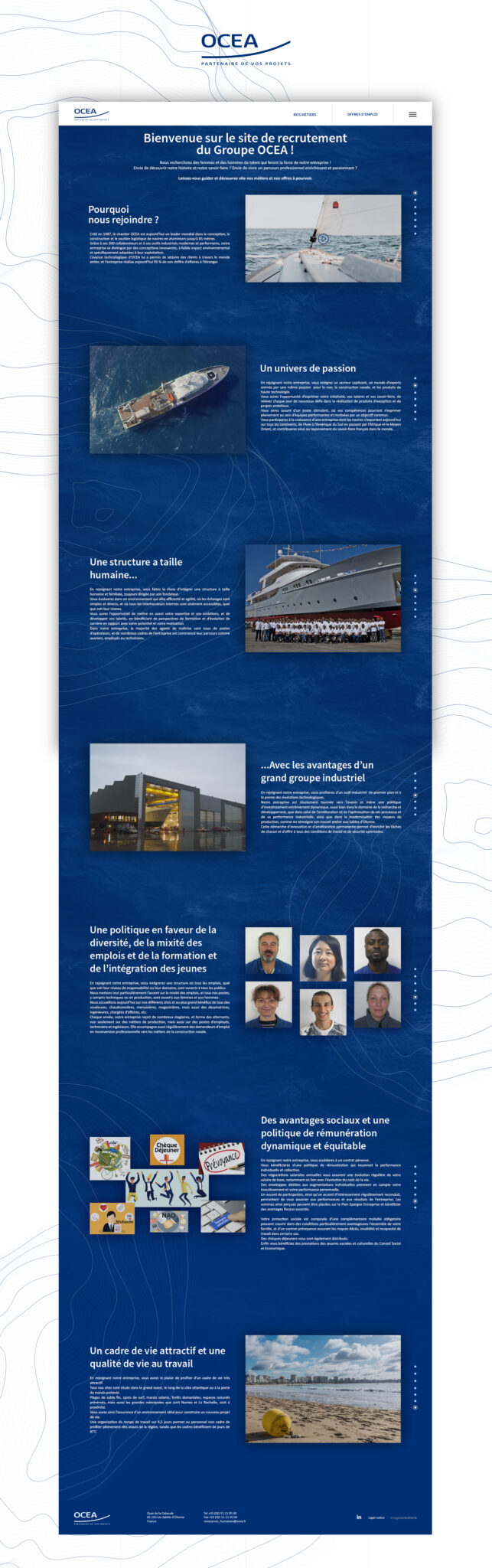 Recrutement - Groupe Océa (Les Sables d'Olonnes)